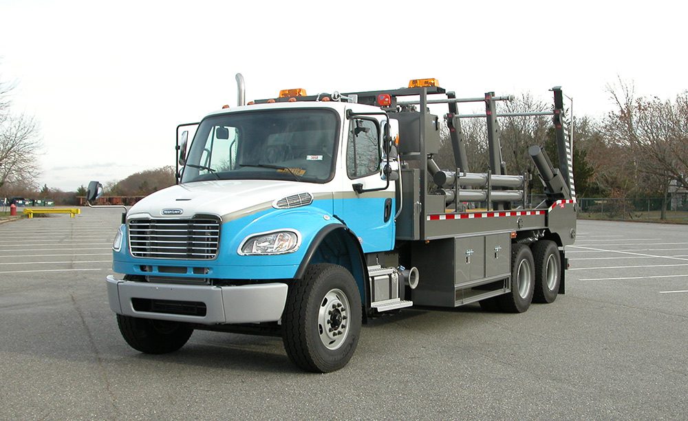 Dejana Tandem Reel Loader - Dejana Truck & Utility Equipment