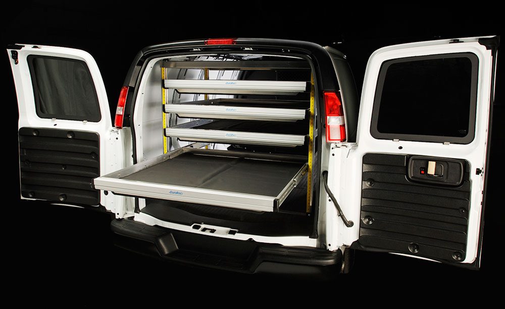 DuraRac Van Interior Shelving System - Dejana Truck & Utility Equipment