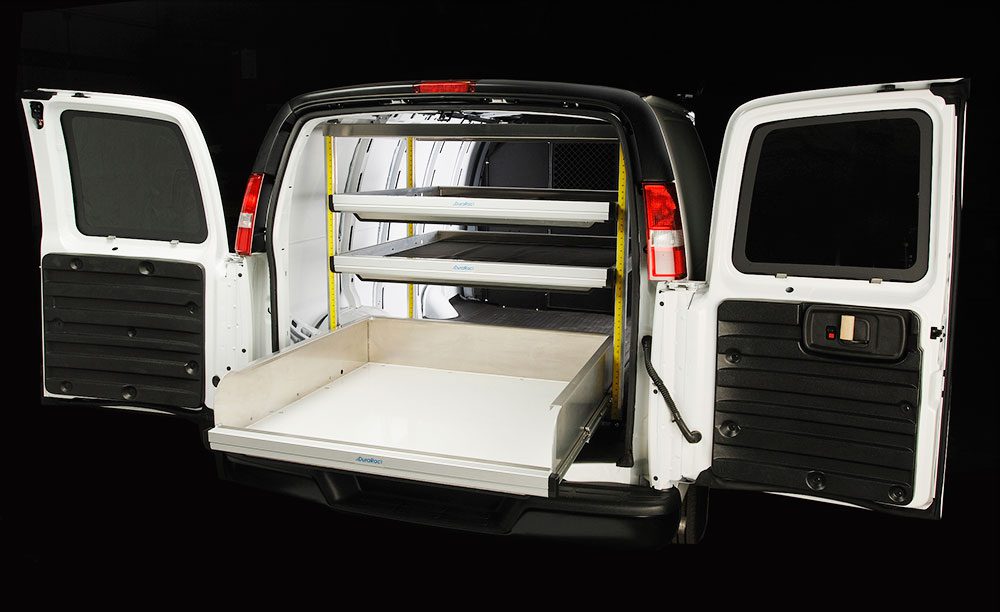 DuraRac Van Interior Shelving System - Dejana Truck & Utility Equipment