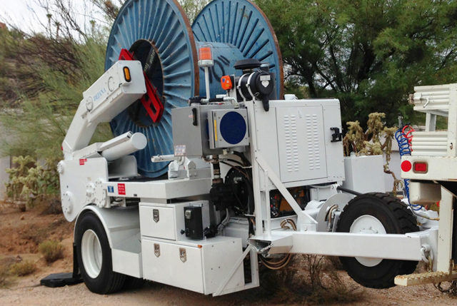 Hub Drive Cable Trailer - Dejana Truck & Utility Equipment