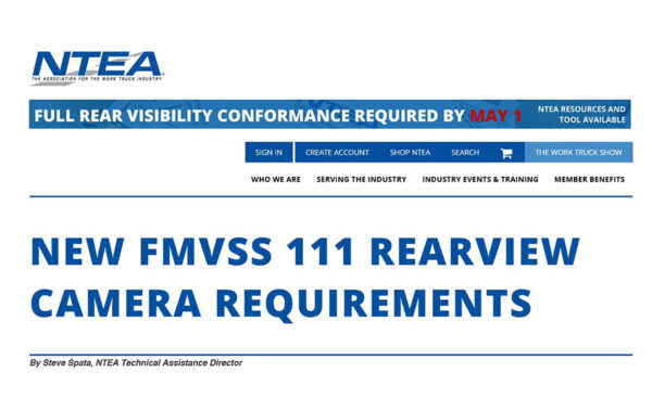 FMVSS 111 - Rear Visibility Requirement - Dejana Truck & Utility Equipment